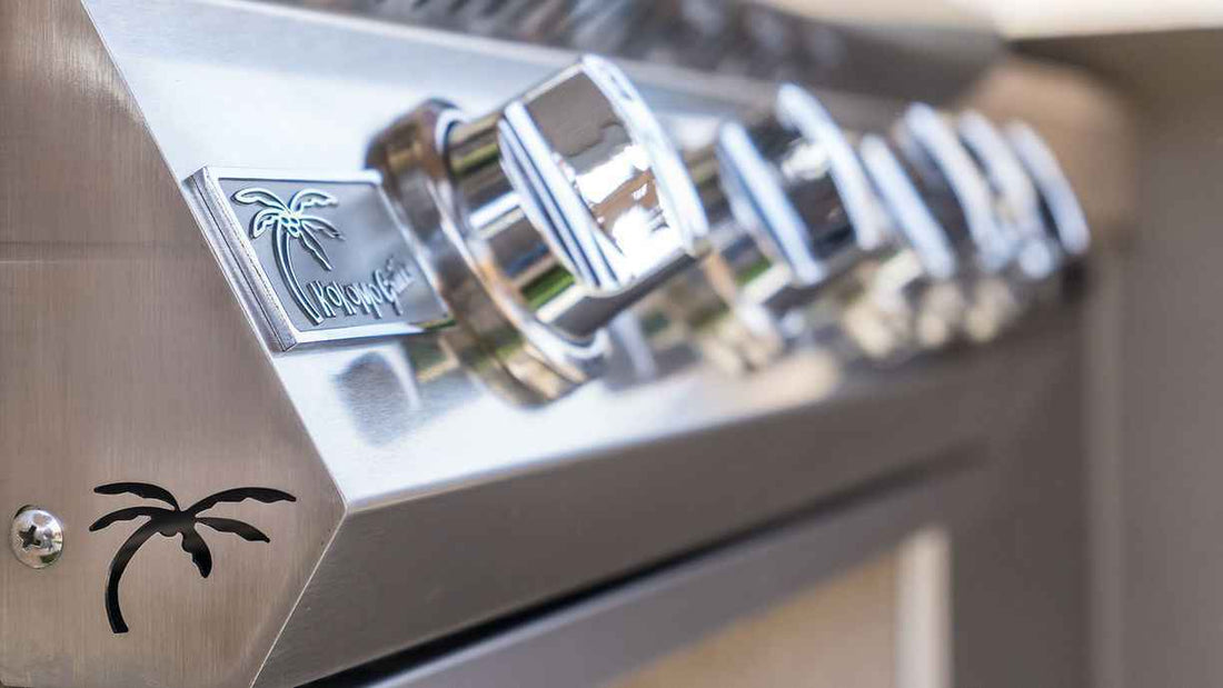 40” Built-In Gas Grill with 5 Burners and Back Burner for Perfect BBQ